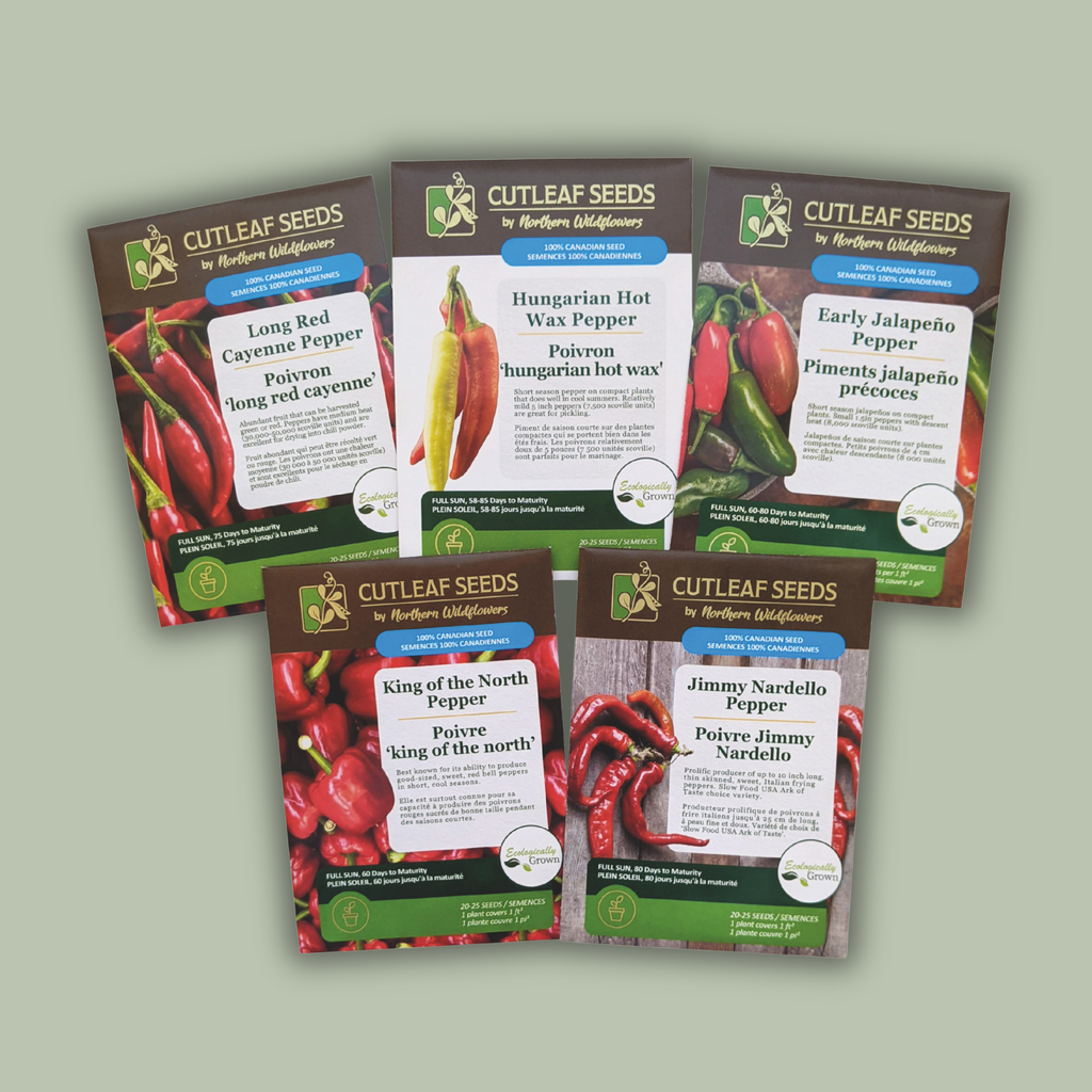 Sweet Heat Pepper Seed Collection – Northern Wildflowers