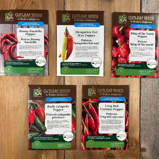 Sweet Heat Pepper Seed Collection – Northern Wildflowers